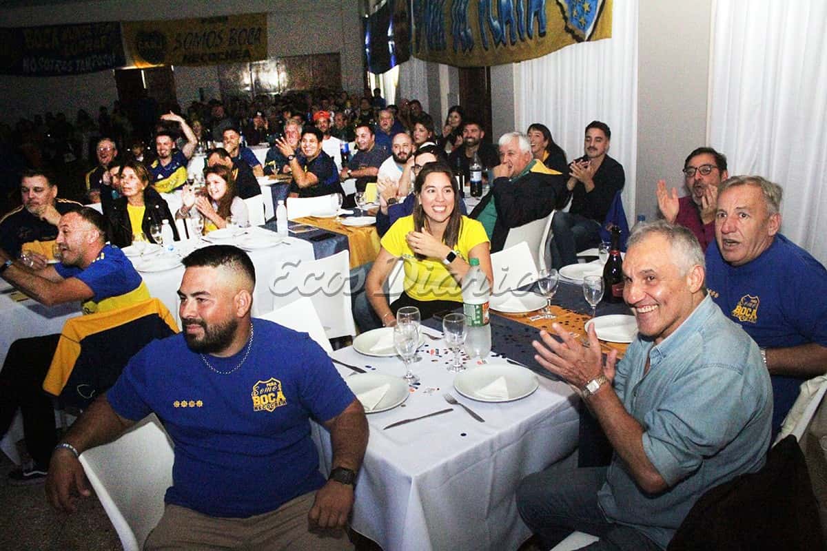Márcico presente en la cena aniversario de “Somos Boca” – Ecos Diarios ...