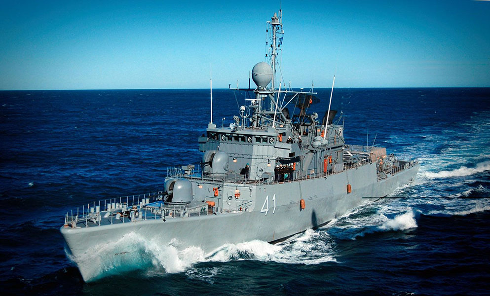 Llega corbeta por el Día de la Armada – Ecos Diarios Necochea