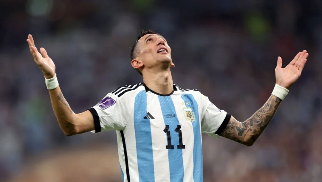 La increíble revelación de Di María sobre su festejo de gol ante ...