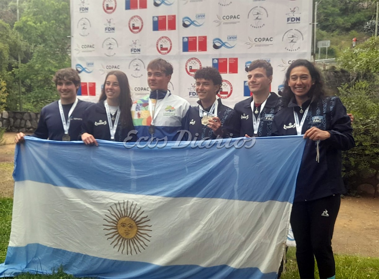 Canotaje Slalom: dos necochenses campeones sudamericanos en Chile ...