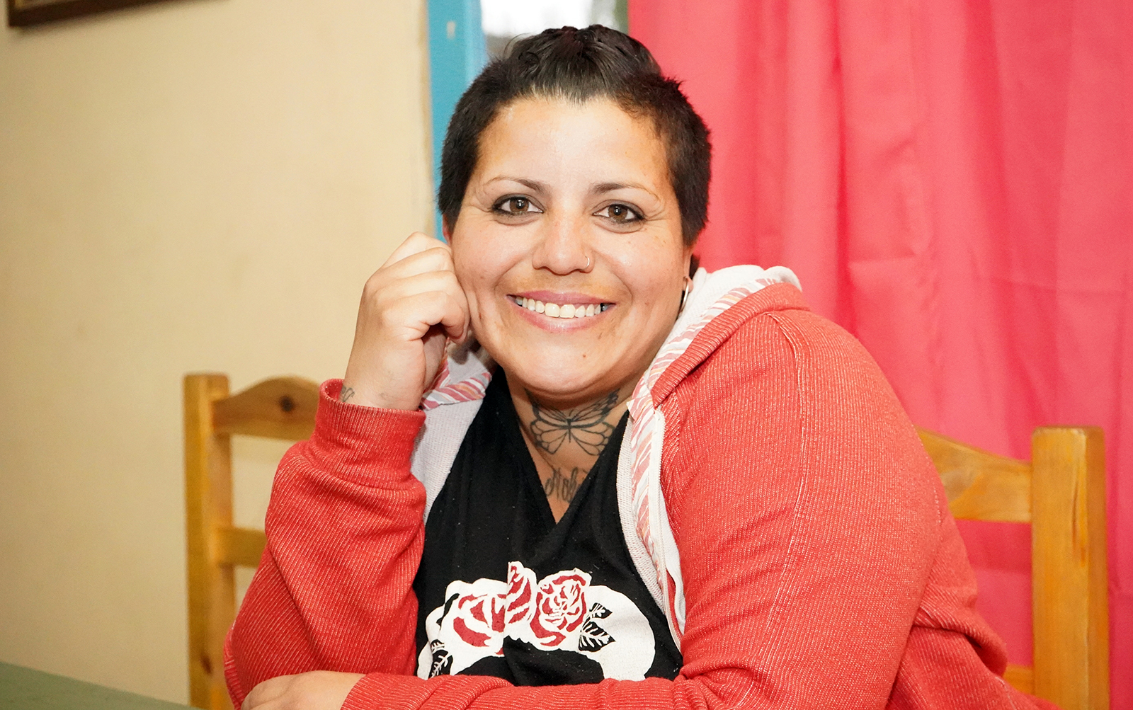 “Me siento útil y llena el corazón colaborar con distintas familias ...