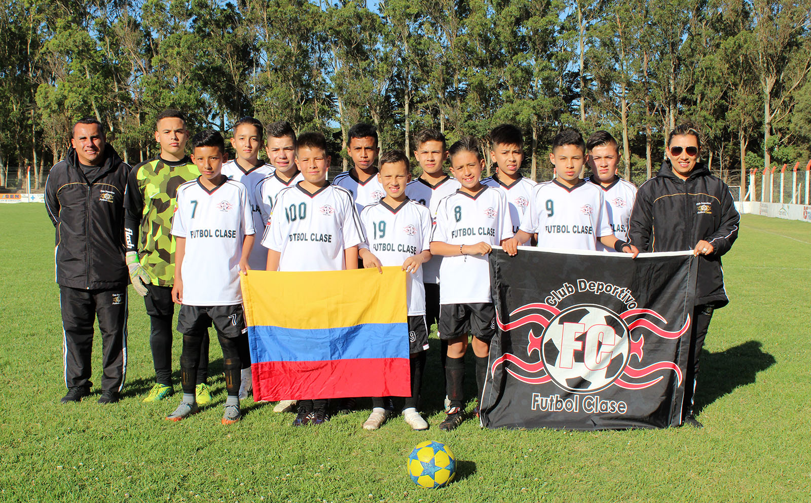 La Escuela Fútbol Clase de Bogotá ya está en Necochea – Ecos Diarios ...