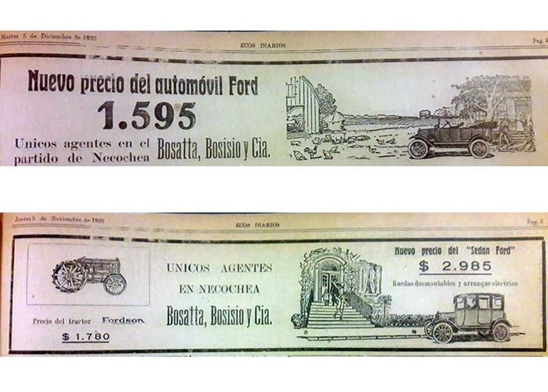 Los automóviles hace un siglo – Ecos Diarios Necochea