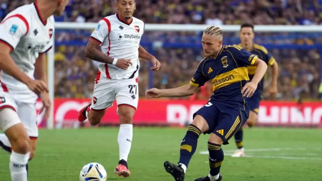 Boca le ganó 2 a 0 a Newell's y volvió a la victoria – Ecos Diarios ...