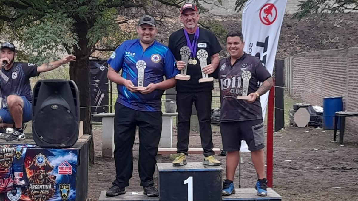 Ignacio Treyer destacó en el Open de tiro práctico en Mar del Plata ...